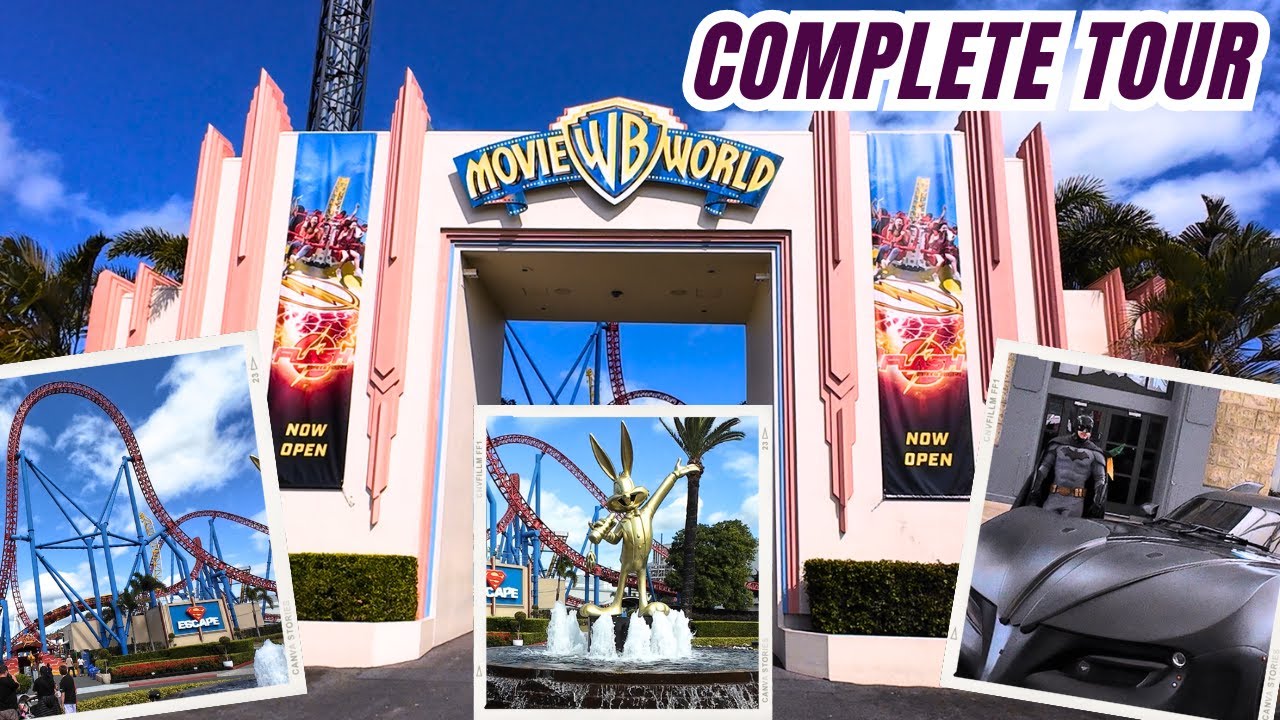WB Movie World Gold Coast Tour 2024 - Rides, Shows, Characters and ...