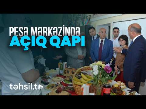 Peşə Mərkəzində “Açıq Qapı” Günü | İxtisaslar və Tədris Prosesi Tanıdıldı