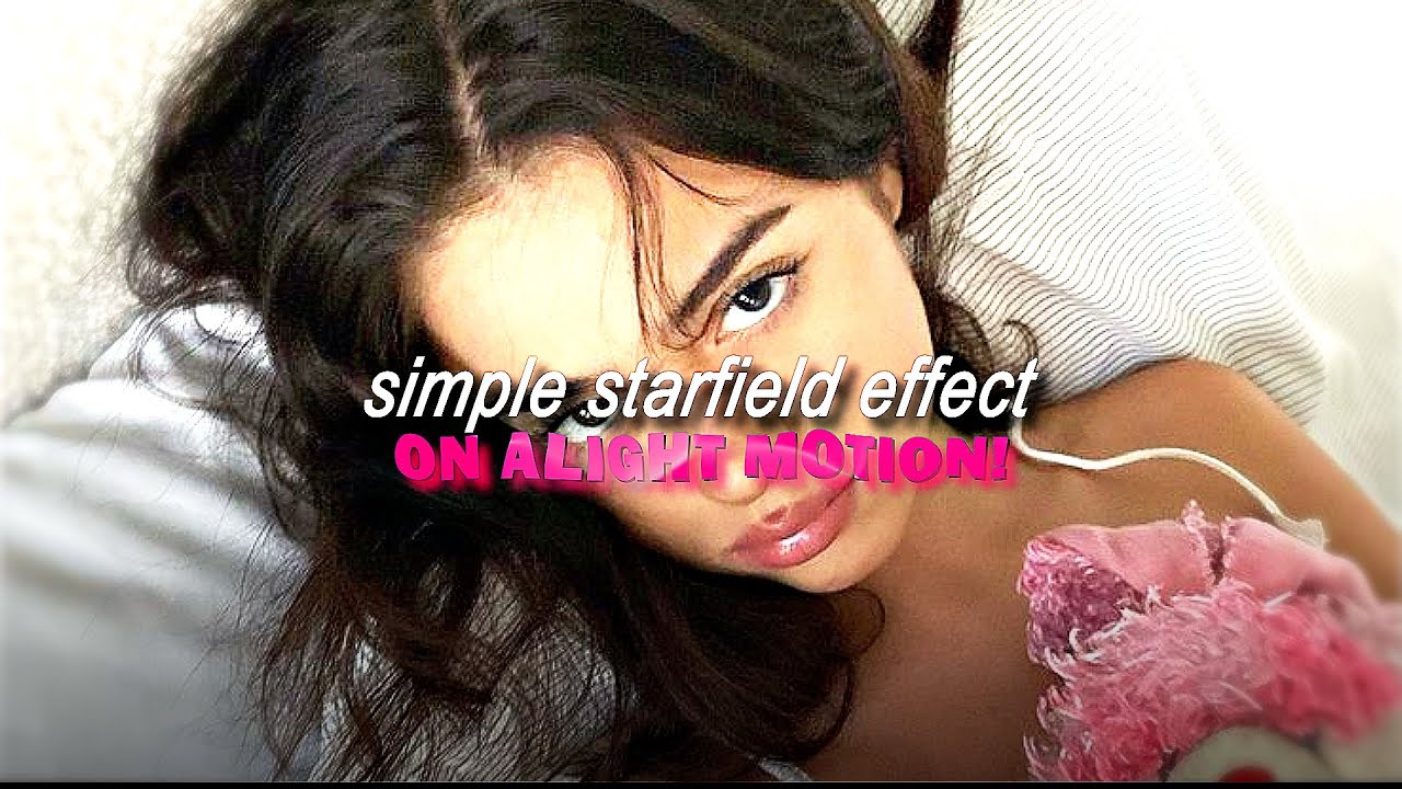 simple starfield effect on alight motion! - YouTube