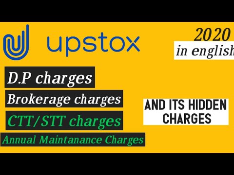 Charges of upstox ||AMC of Upstox || Dp charges || Brokerage|| hindi ...