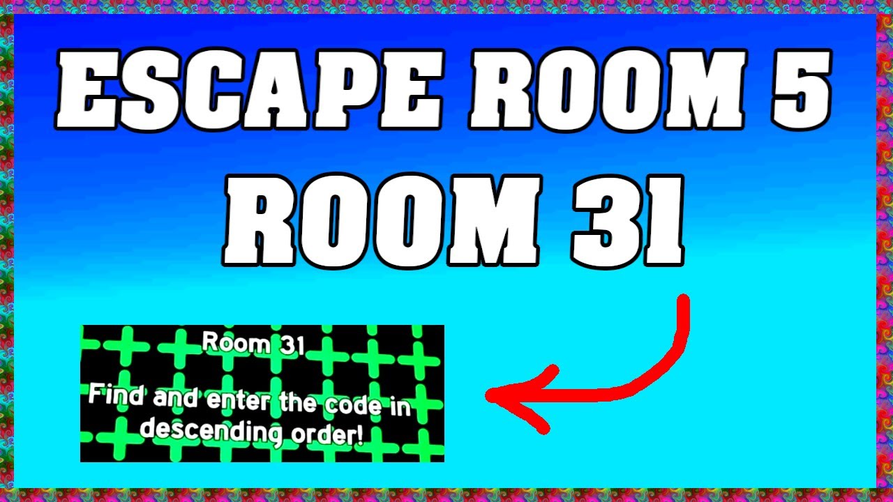 ROOM 31 in Roblox ESCAPE ROOM 5 🌟 - YouTube