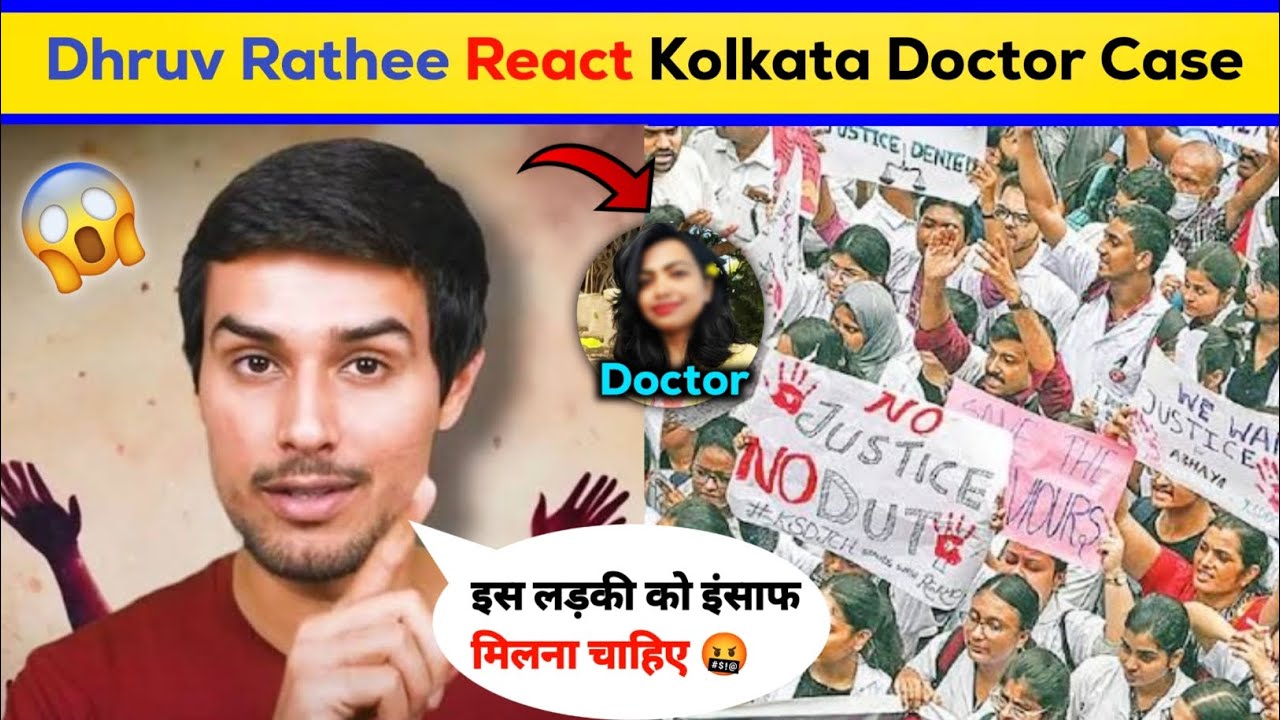 Dhruv Rathee React Kolkata Doctor Case 😱 | Kolkata Doctor Case | #shorts #dhruvrathee - YouTube