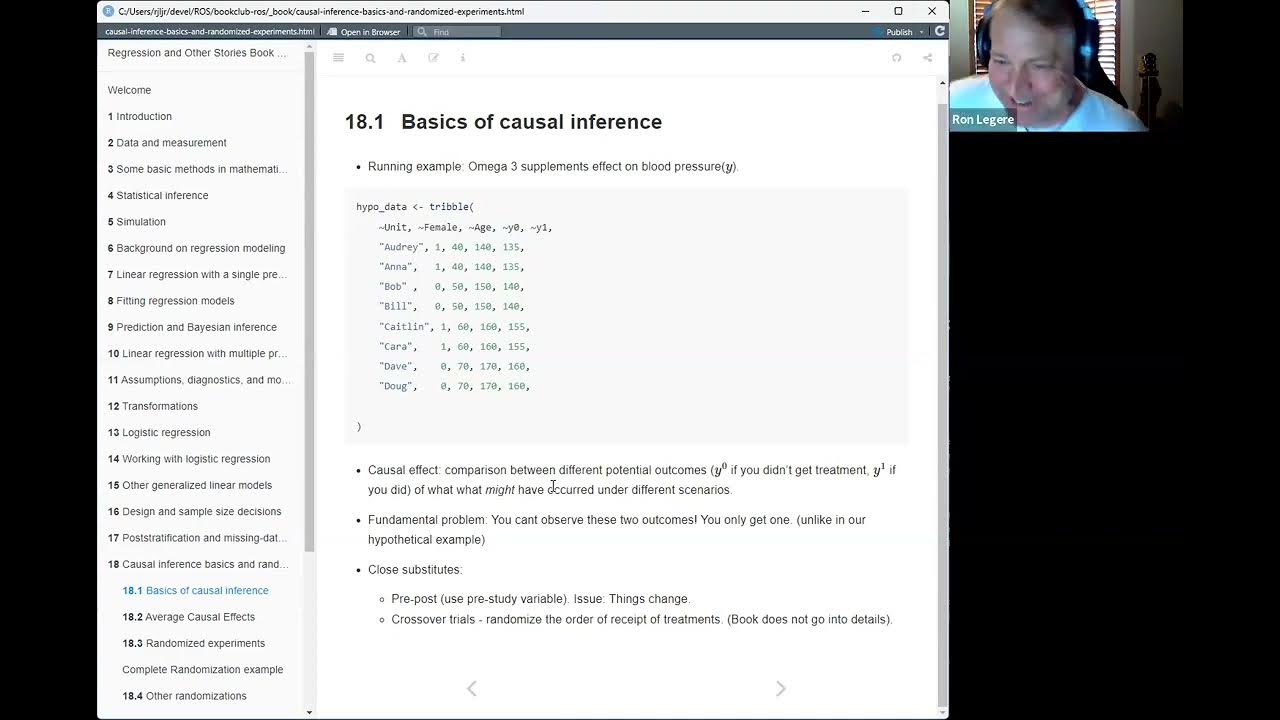 Regression and Other Stories: Causal inference basics and randomized ...