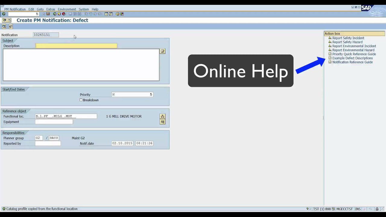 How to create a defect notification - YouTube