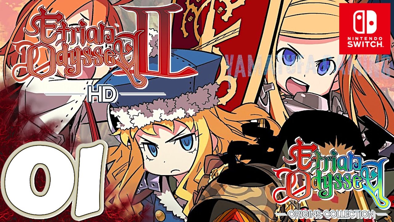 Etrian Odyssey II HD [Switch] | Gameplay Walkthrough Part 1 Prologue ...