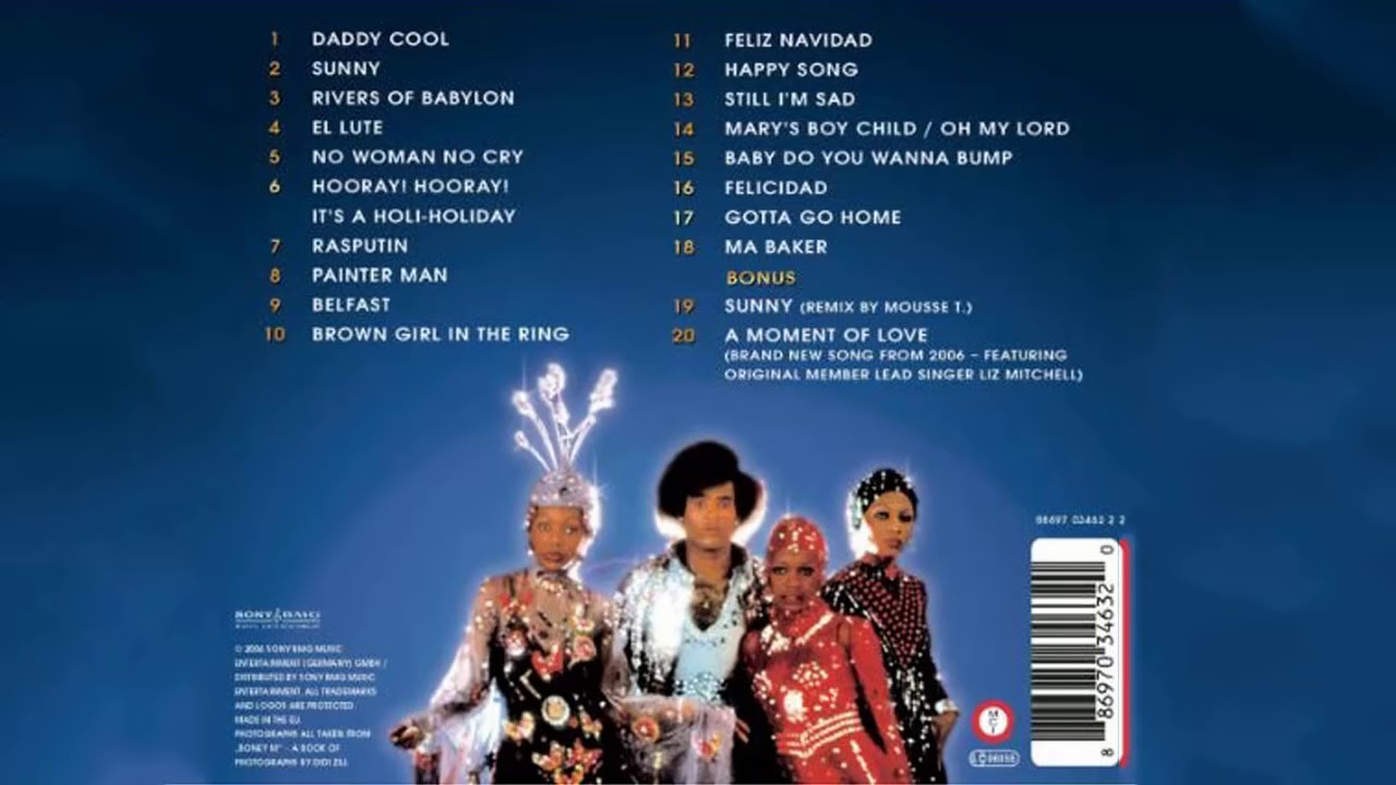 Boney M greatest hits Best songs The Magic Of Boney M Full album ...