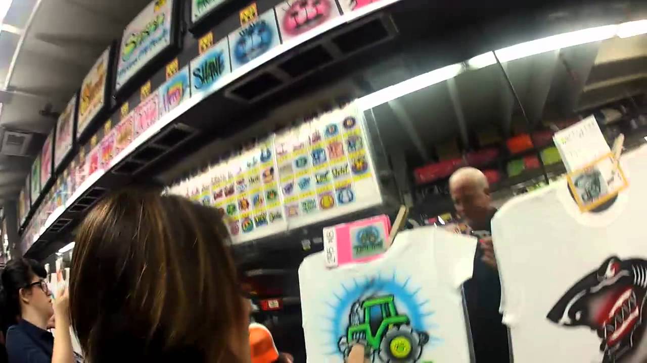 Big AIrbrush, Merchants of Cool in action on Panama City Beach - YouTube