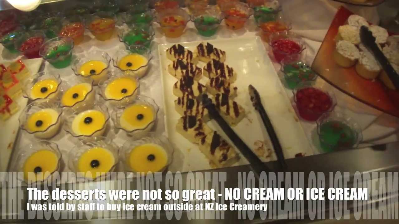 Food on P&O - Plantation Buffet restaurant and the Water Front ...