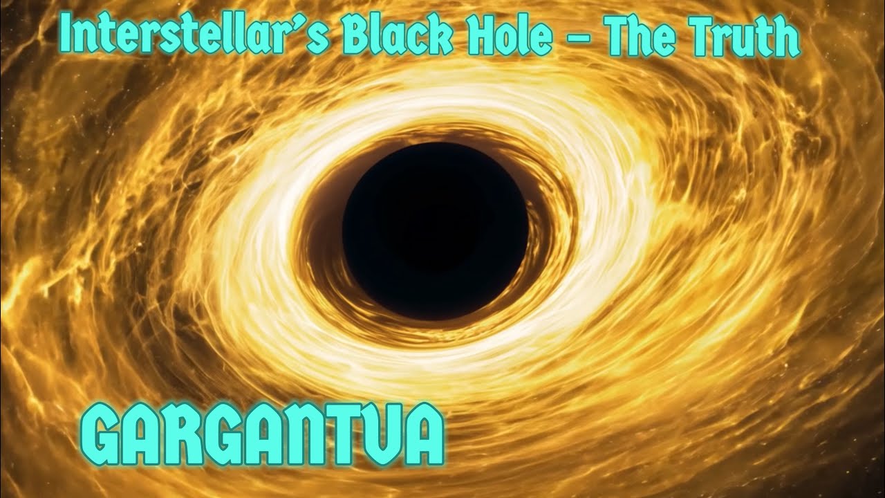 Gargantua – The Most Realistic Black Hole Ever Created | Interstellar ...