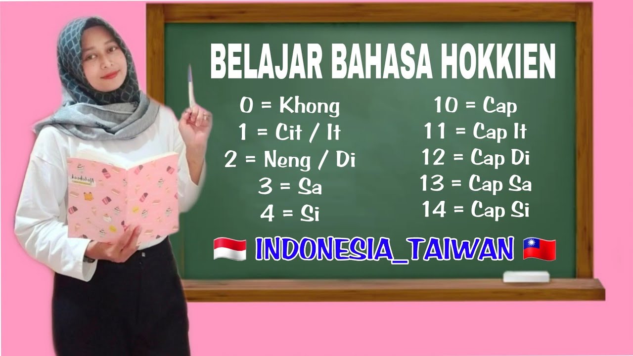 Belajar Bahasa Hokkien Mengenal Angka Dari Nomer 0 s/d 20 Part 1 ...