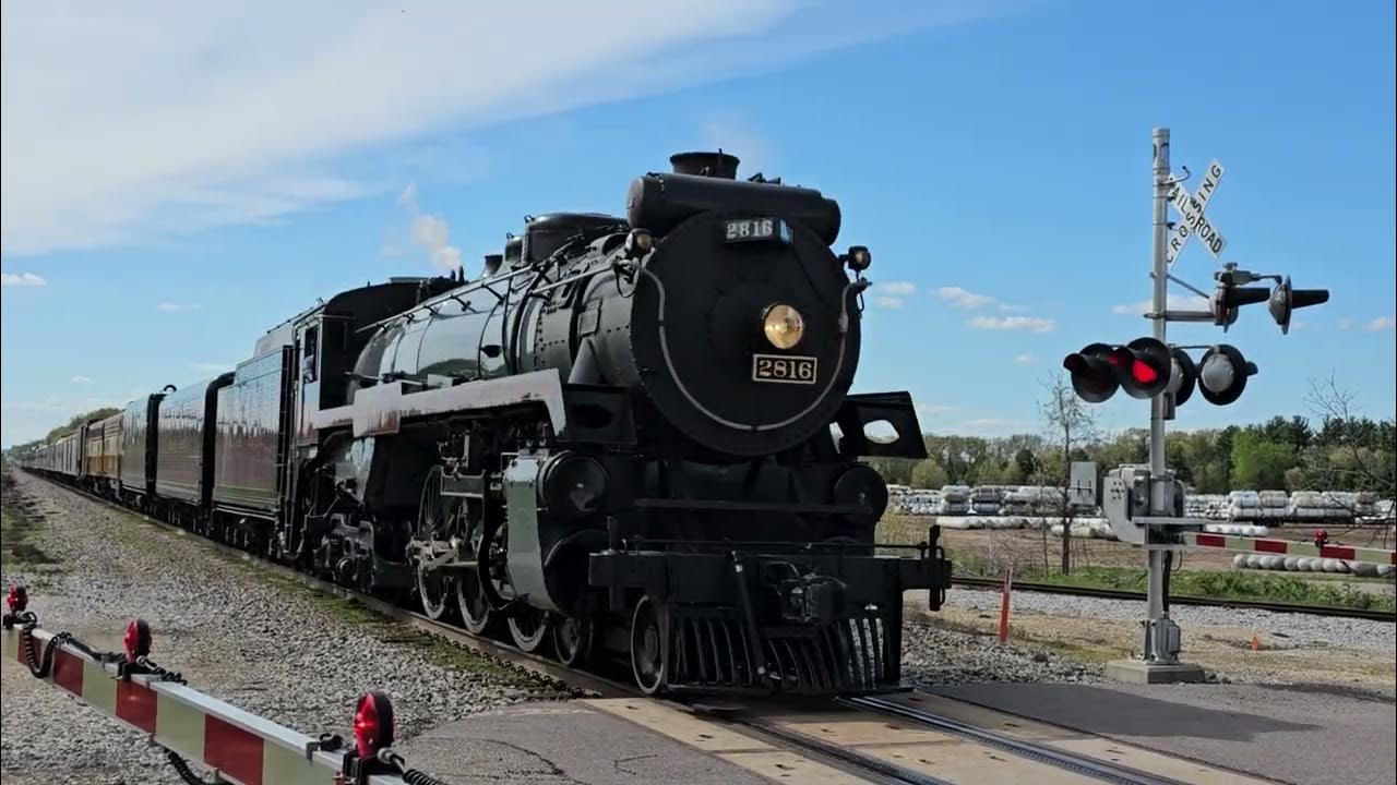 CP Empress 2816 east - Industrial Rd NW of Portage - 050524 - YouTube