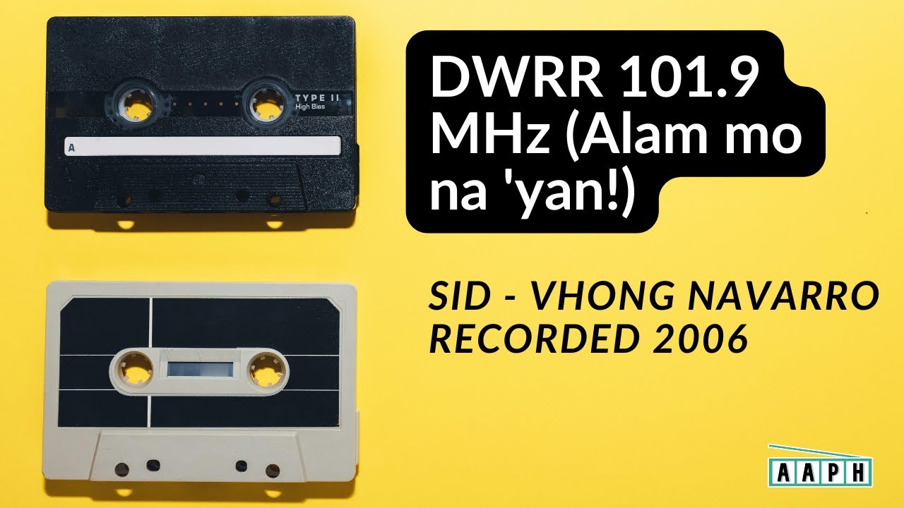DWRR 101.9 MHz (Alam mo na 'yan!) | SID - Vhong Navarro | Recorded 2006 ...