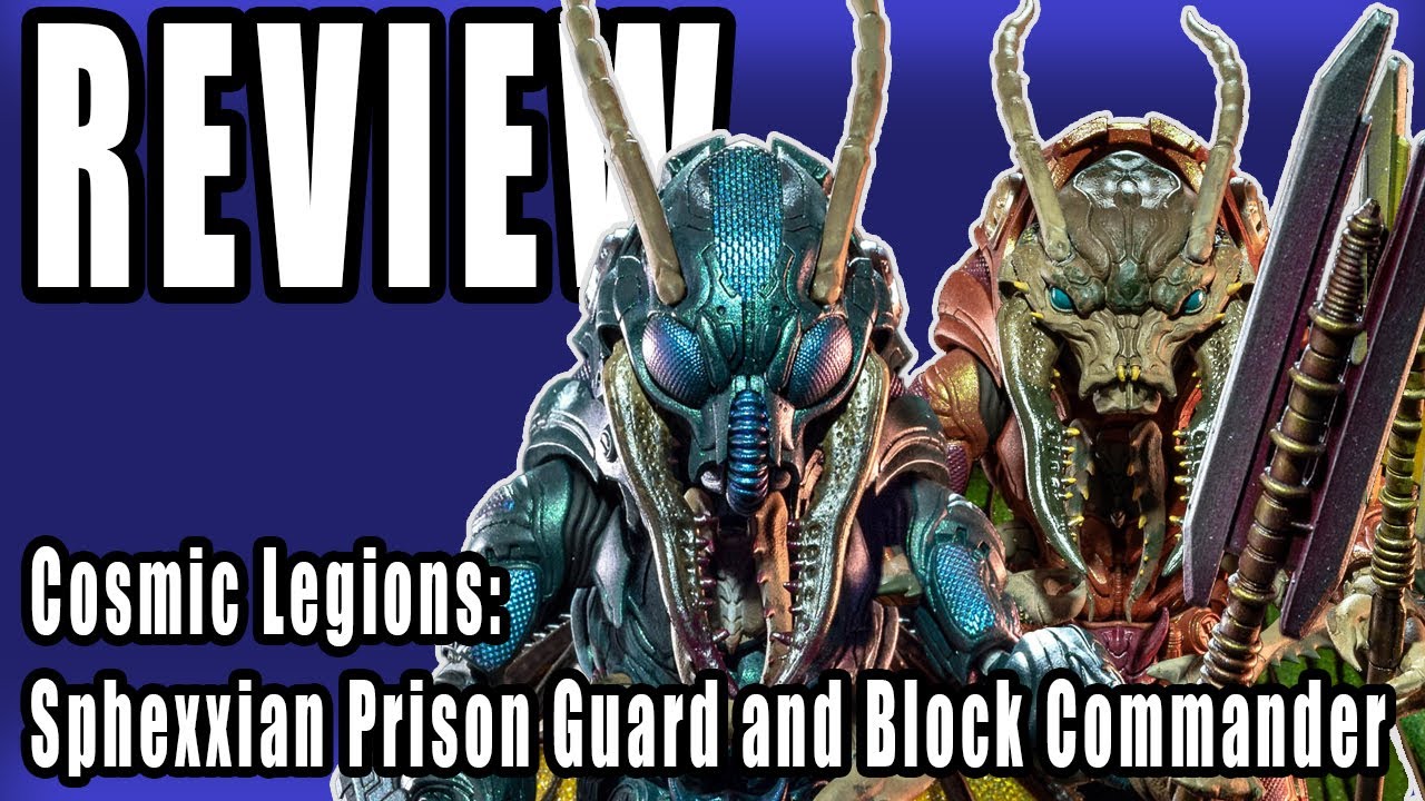 Cosmic Legions: Sphexxian Prison Guard and Sphexxian Block Commander ...