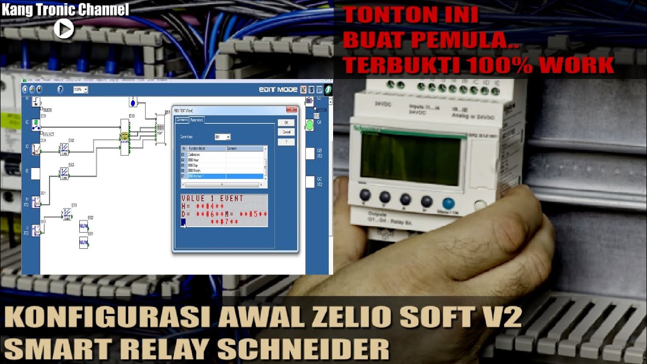 #Belajar Zelio - Pengenalan dan konfigurasi Zelio Soft Dasar untuk ...