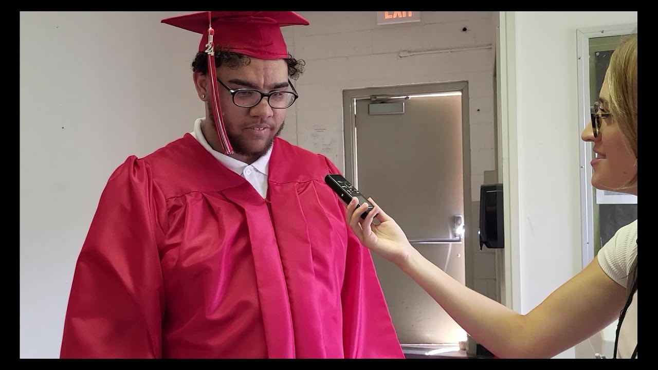 Graduate Caleb Conner talks about next steps - YouTube