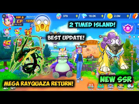 Pokeverse World New Best Update New SSR, Timed Island, Mega Rayquaza ...