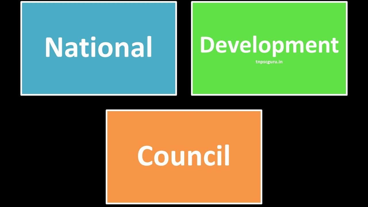 NATIONAL DEVELOPMENT COUNCIL - YouTube