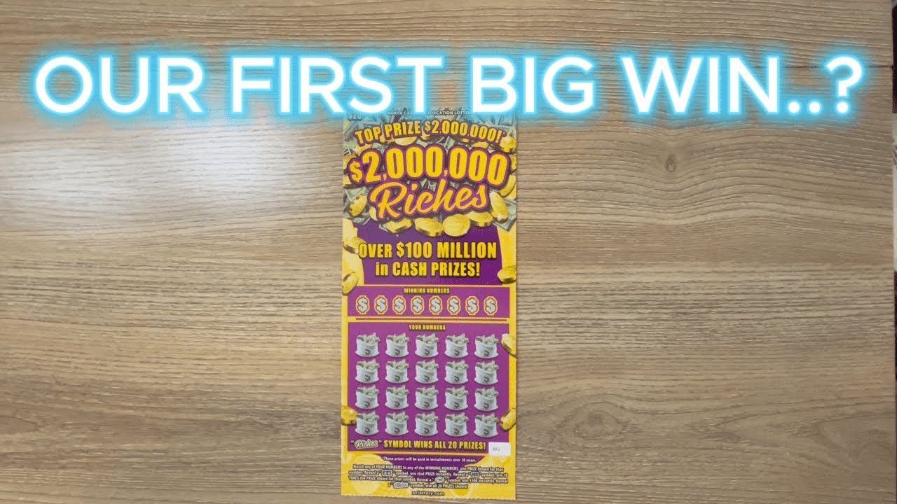 OUR FIRST BIG WIN..? | NC Lottery Scratch Offs #scratchofftickets # ...