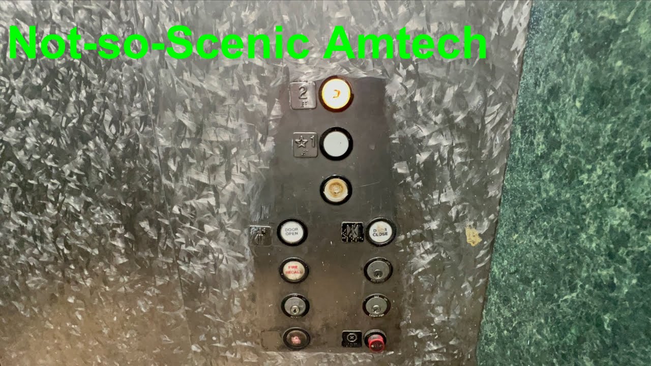 Rough Amtech "Scenic" Elevator at Oak Ridge Plaza in Sherman Oaks ...