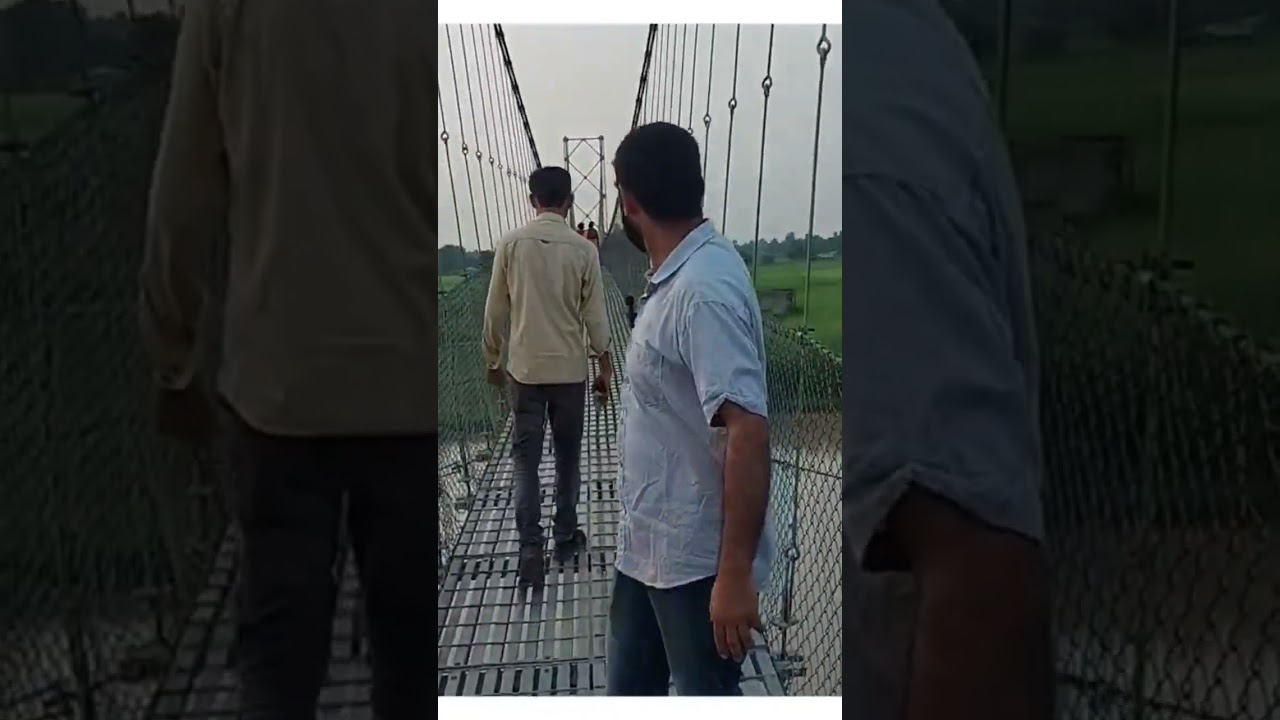 Jhula pull nepal border - YouTube