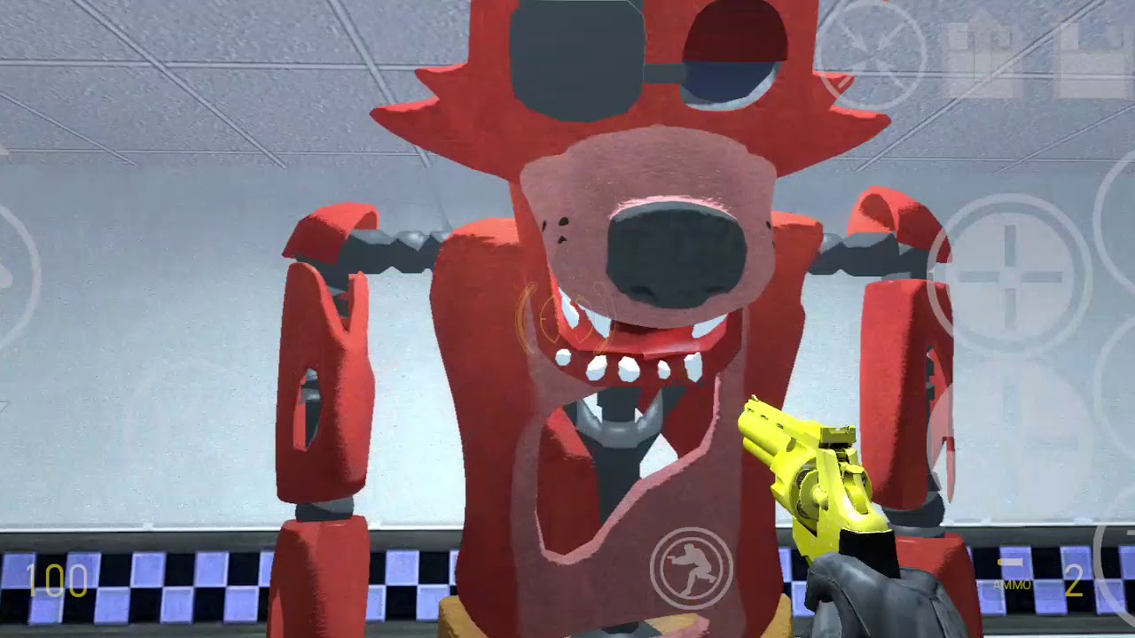 garry's mod map fnaf 1 and 2 gmod - YouTube
