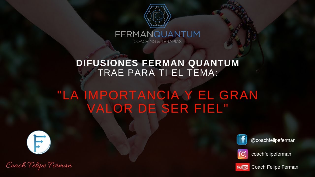 La importancia y el gran valor de ser fiel. - YouTube