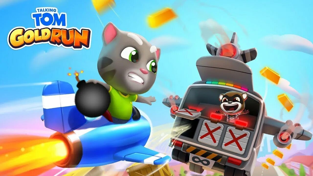 MY TALKING TOM GOLD RUN PART-2#mytalkingtomherogames - YouTube