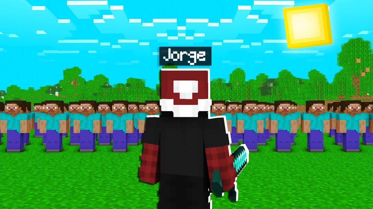 Pemain Minecraft Terbaik Indonesia Melawan 200 Pemain! - YouTube