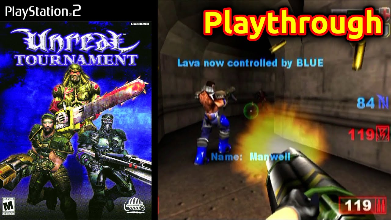 Unreal Tournament (PS2) - Playthrough / Longplay - (1080p, original ...