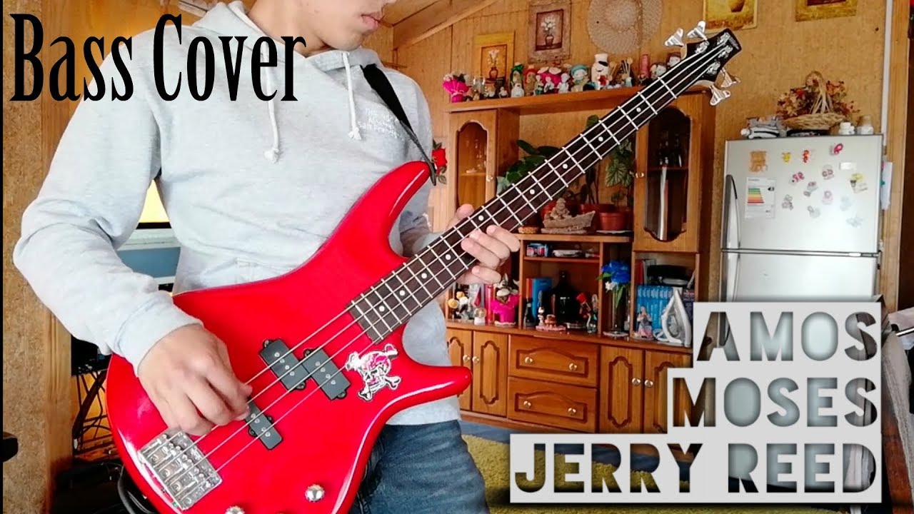 Jerry Reed - Amos Moses (bass cover) - YouTube