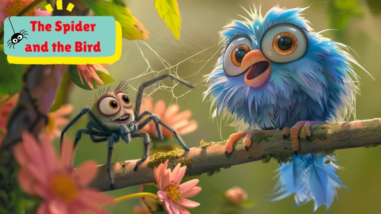 The Spider And Bird Friendship| Short Stories For Kids # ...