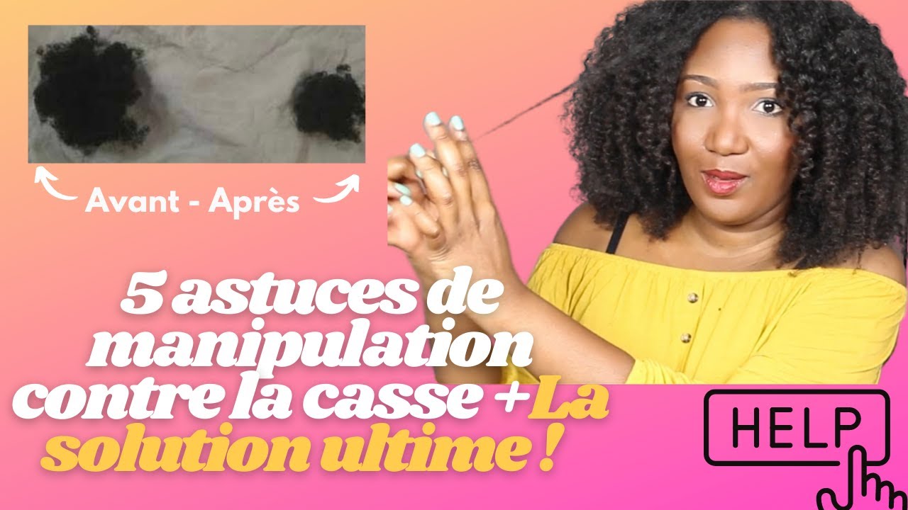 5 ASTUCES ANTI CASSE | CHEVEUX CREPUS - YouTube
