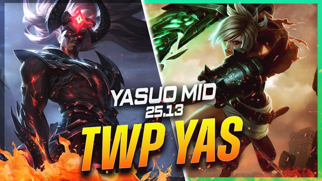 TheWanderingPro - Yasuo vs Riven MID Patch 25.13 - Yasuo Gameplay - YouTube