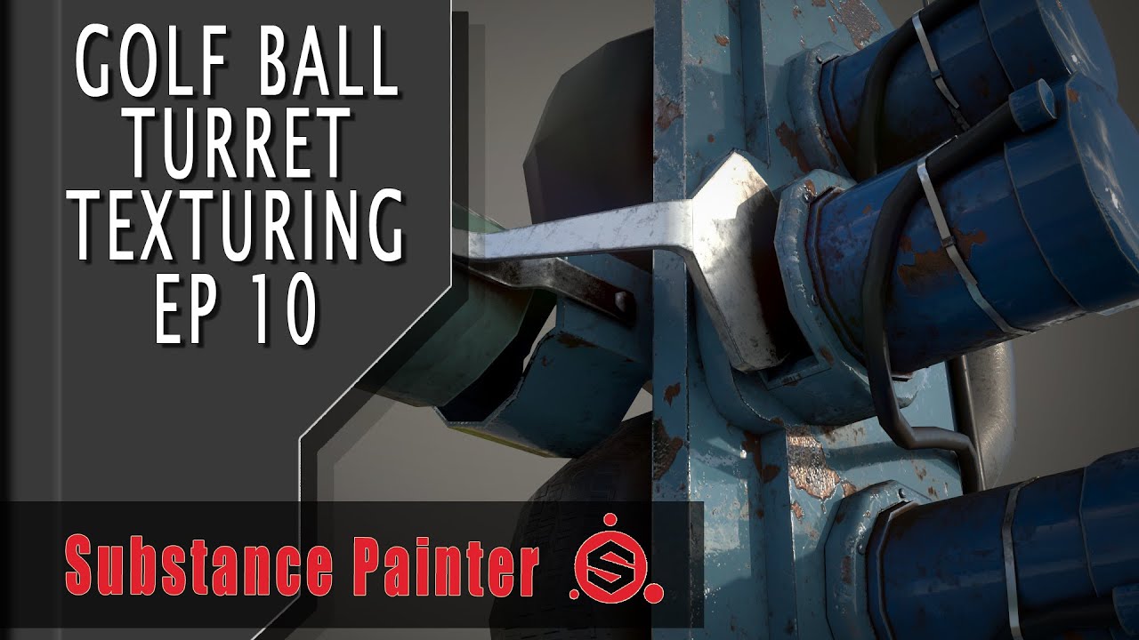 Blender How To Golf Ball Turret Texturing Pt 1 EP10 - YouTube
