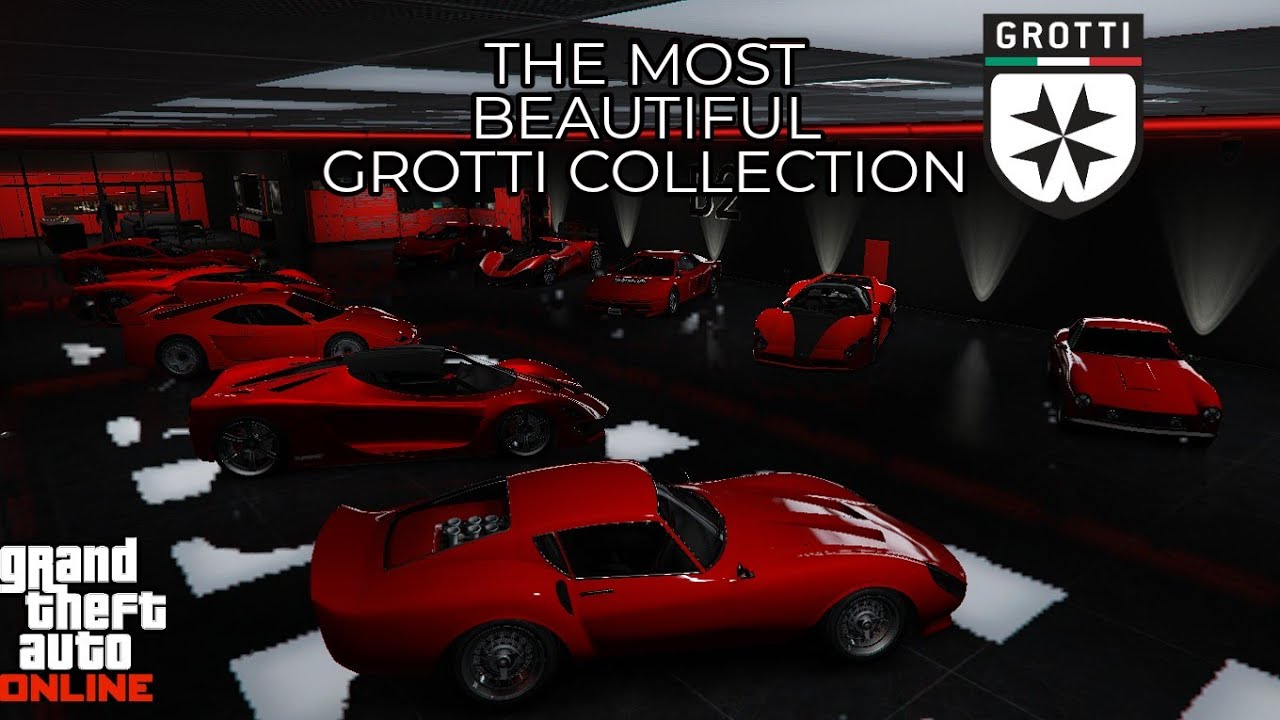 The Most Beautiful Grotti (Ferrari) Car Collection On GTA 5 ONLINE ...
