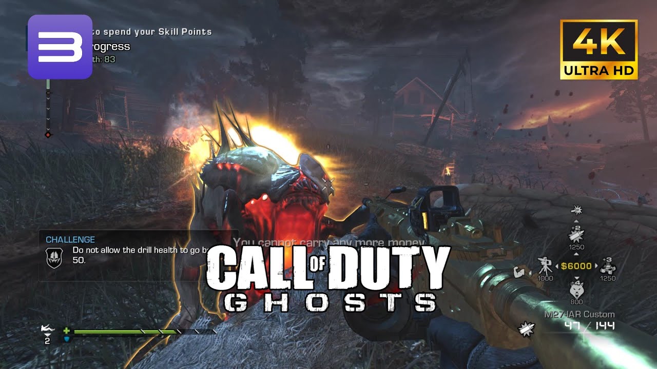 RPCS3 | Call of Duty: Ghosts | Extinction: Point of Contact 4K FSR ...