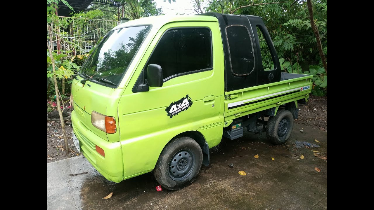 Multicab suzuki 12 valve 4x4 scrum - YouTube