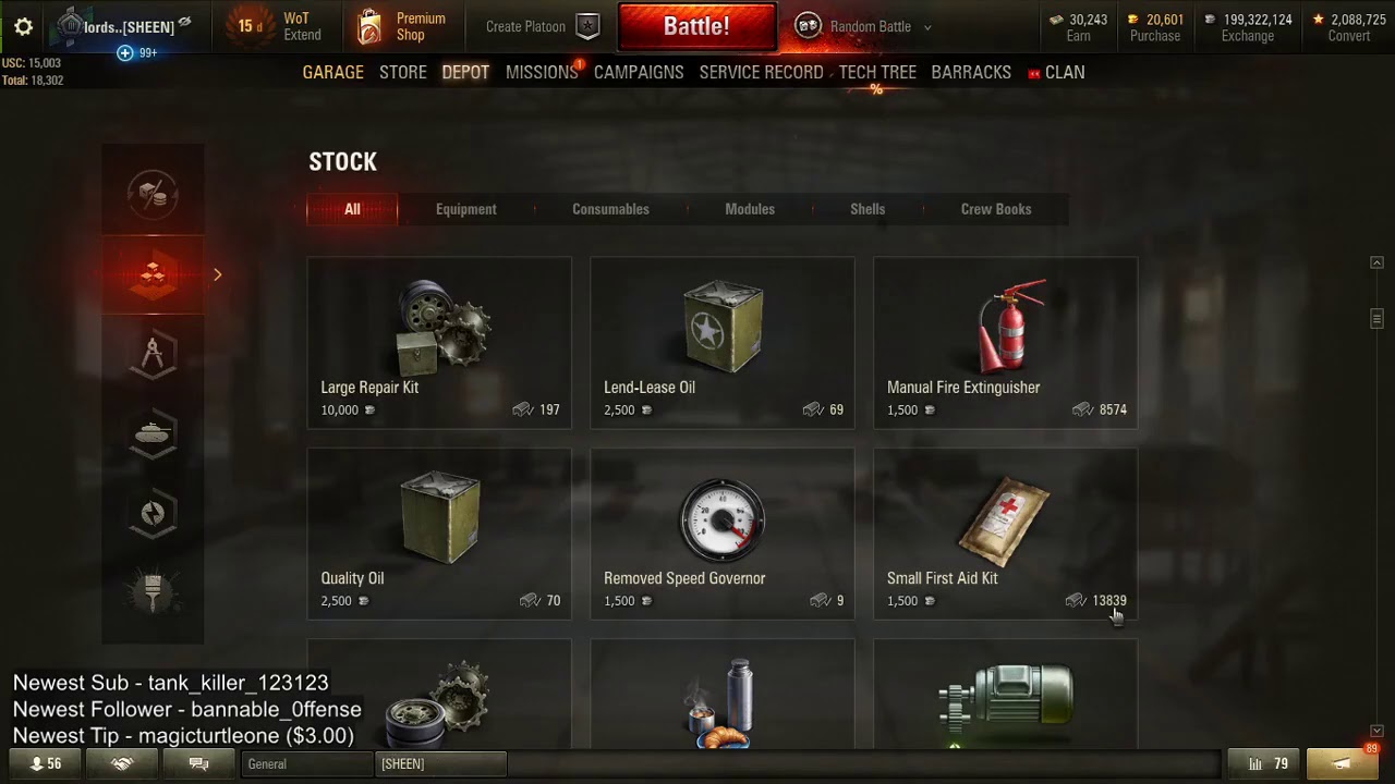 WoT bank video || lordsheen - YouTube