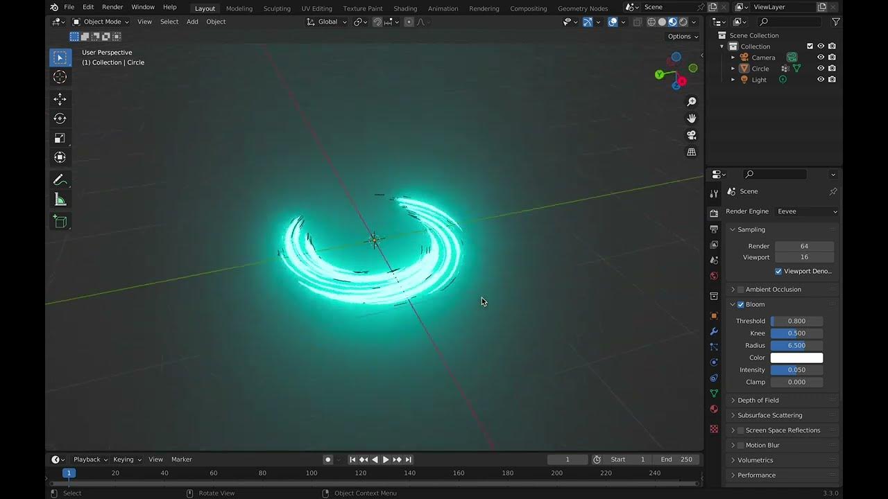 How to make a sword slash VFX in blender! - YouTube