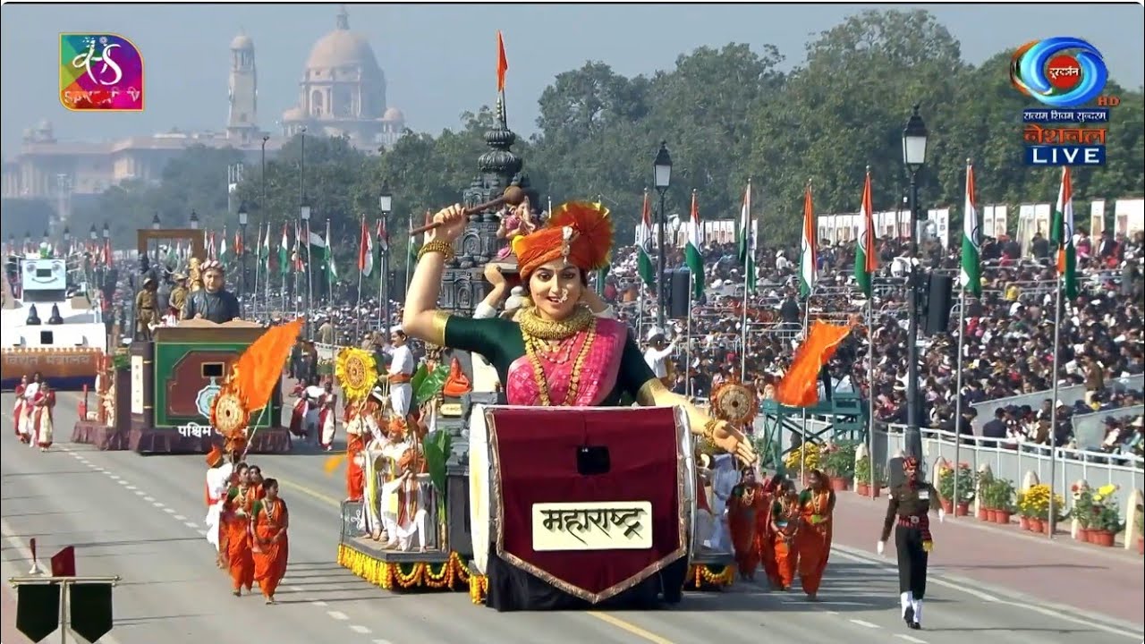 Maharashtra Tableau | Republic Day Parade 2026 | 26 January, 2026 - YouTube