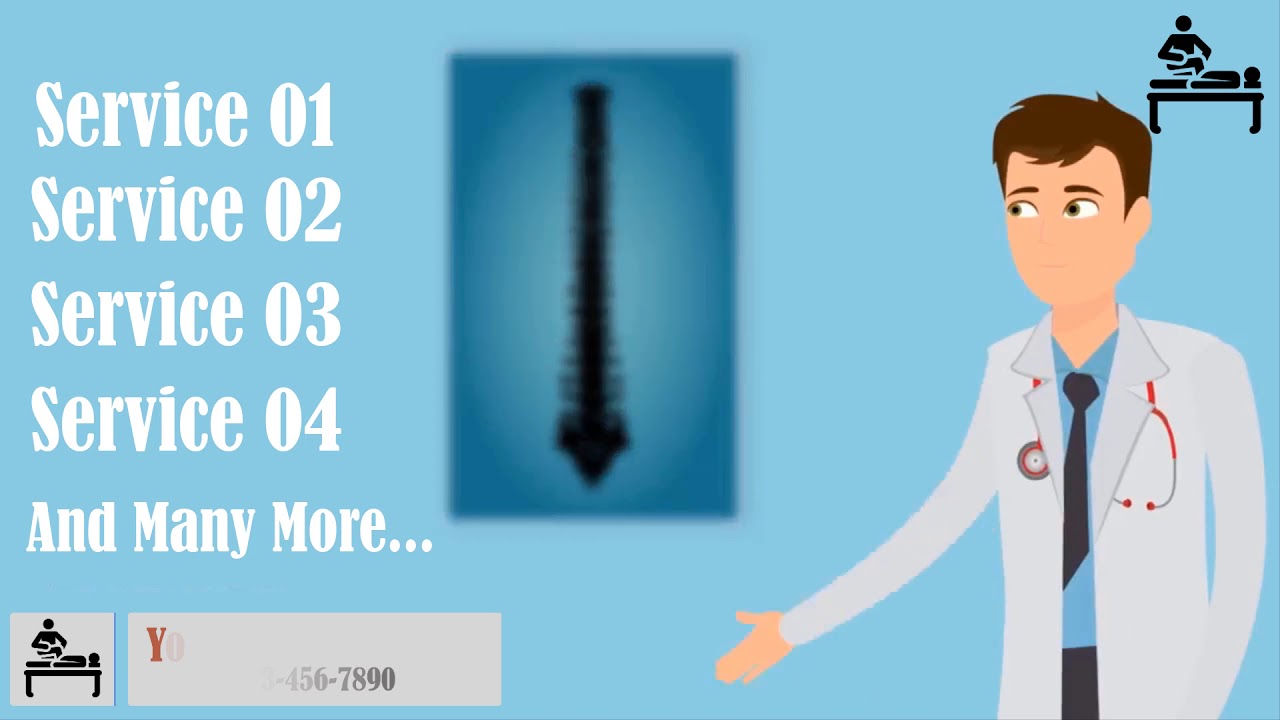 Chiropractic Back Pain 2D Animated Promo Video - YouTube