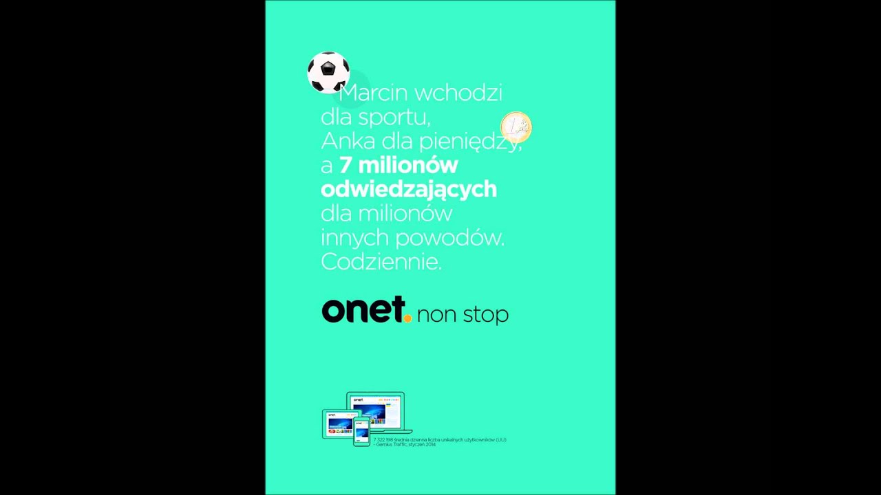Spot radiowy "Onet. Non stop" (2) [marketing-news.pl] - YouTube