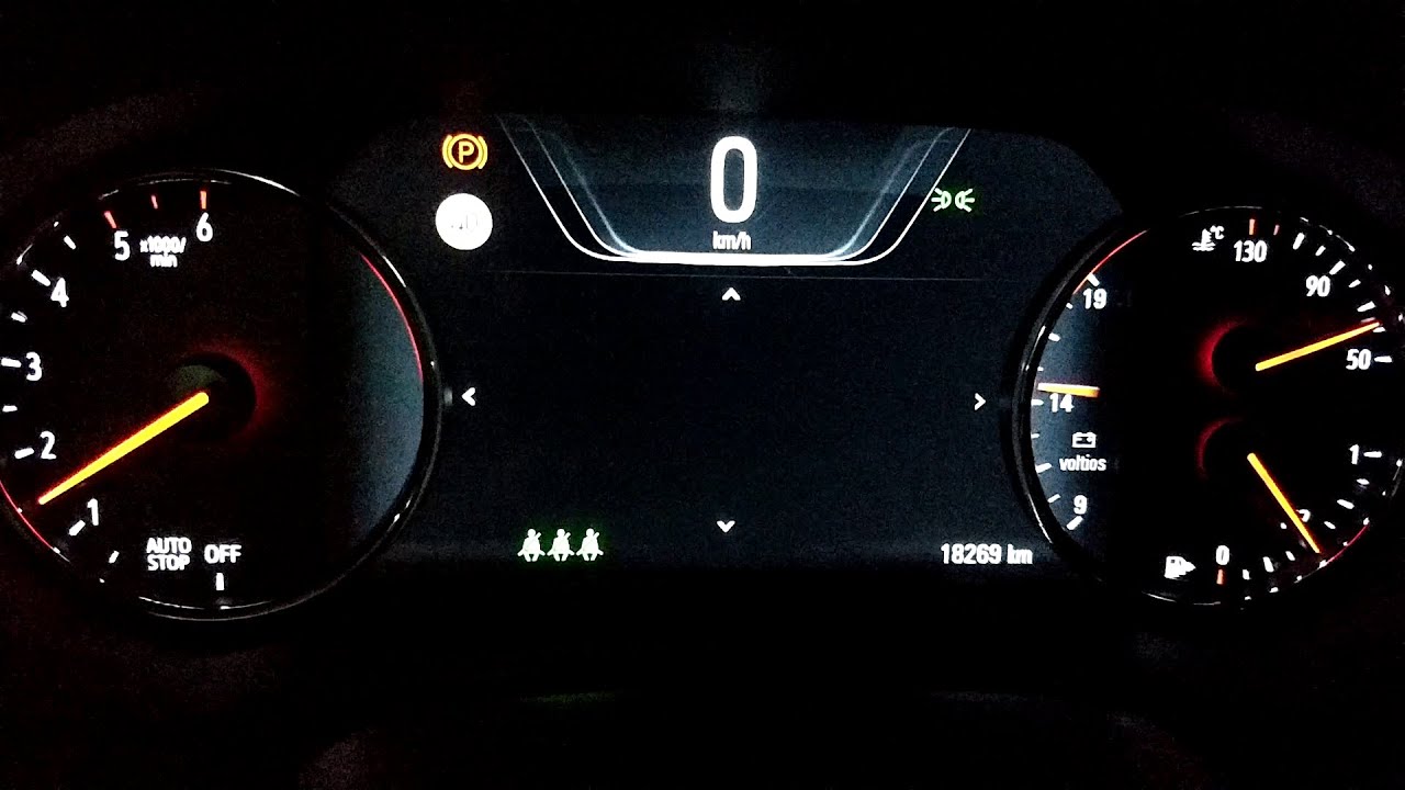 Astra K 1.6T with a digital cluster UHS from an Insignia B diesel and ...