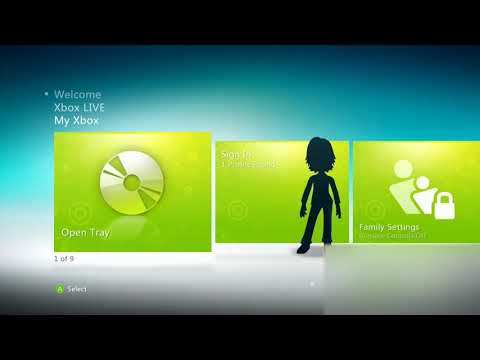 Xbox 360 beta Kinect dashboard v12275 - YouTube