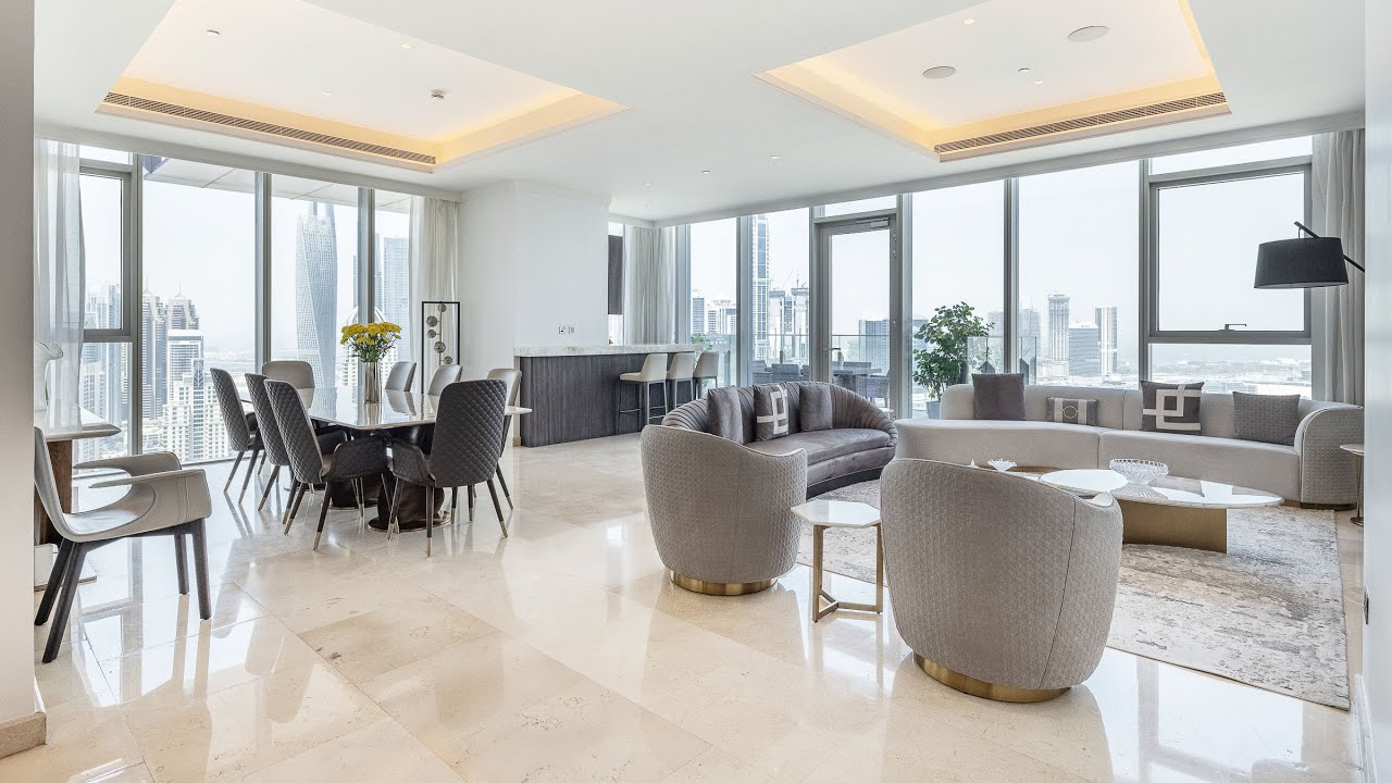 Furnished Apartment with Panoramic Skyline View - YouTube