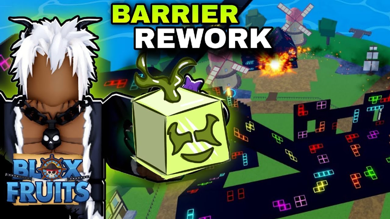 *INSANE* Barrier REWORK ! LEAK | Blox Fruits - YouTube