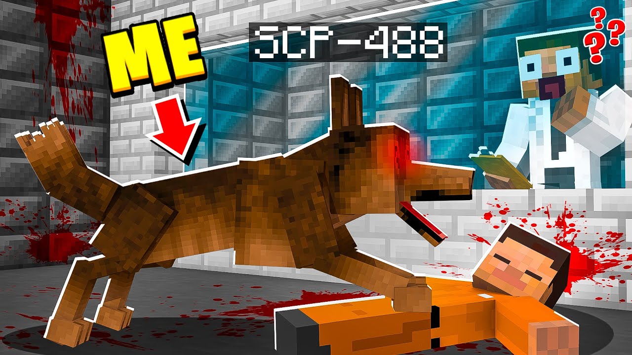 I Became SCP-488 "The Wolf" in MINECRAFT! - Minecraft Trolling Video ...