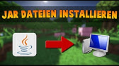 jar Datei ausführen bzw. java file öffnen in windows 10 - YouTube