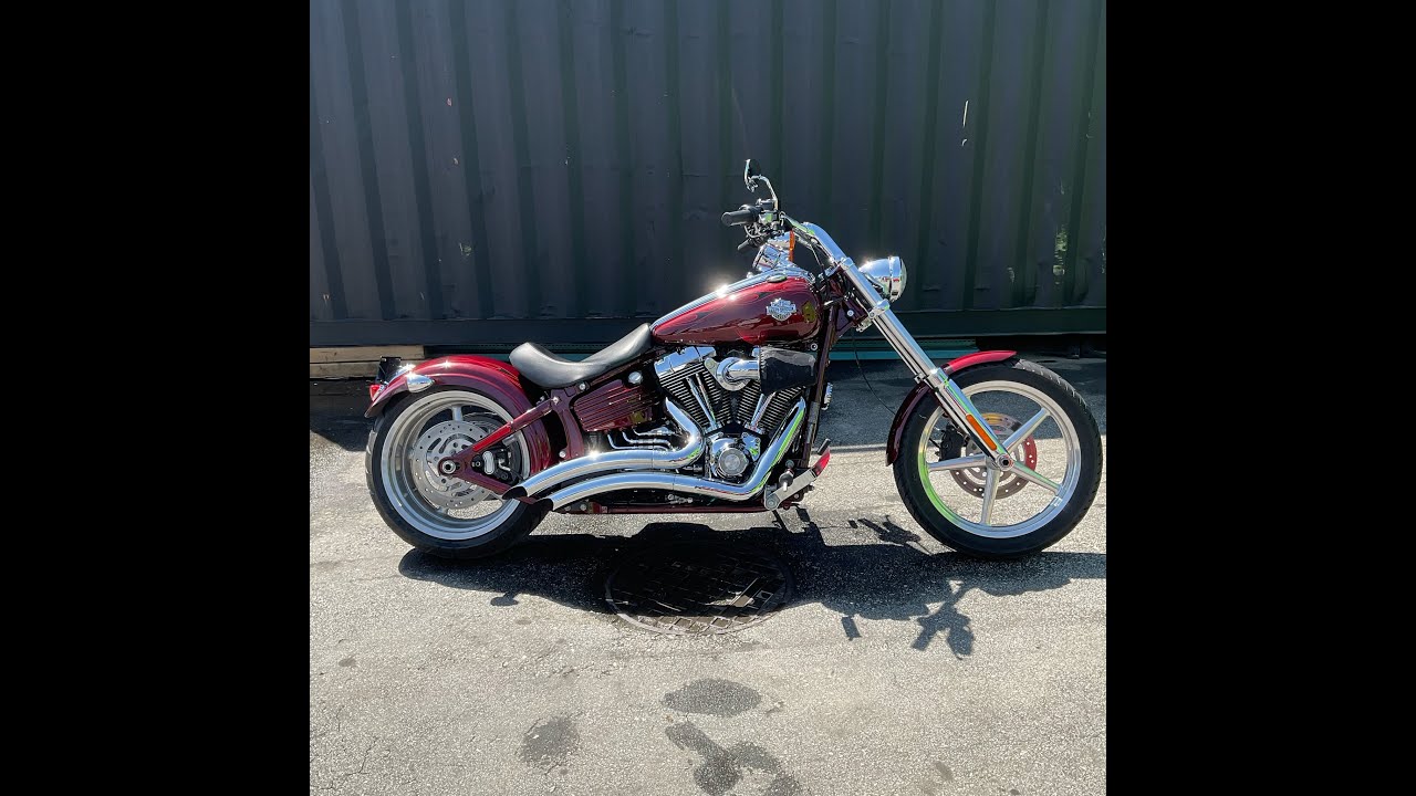 2009 Harley-Davidson FXCWC - Softail Rocker C - YouTube