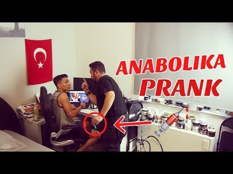 ANABOLIKA PRANK an TÜRKISCHEN VATER 🇹🇷🤬